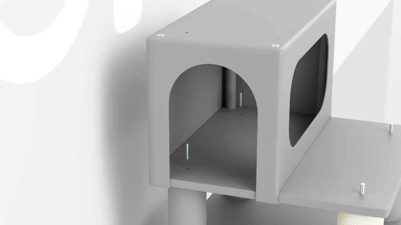 Globlazer S77 Cat Tree Assembly Guide