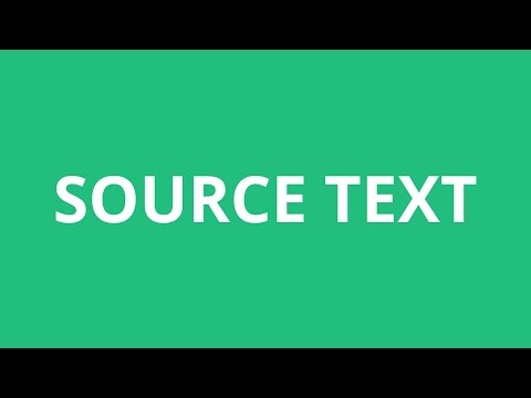 How To Pronounce Source Text - Pronunciation Academy