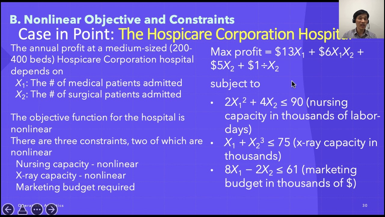 Lecture 05 16 Nonlinear Programming Nonlinear Objective and Constraints