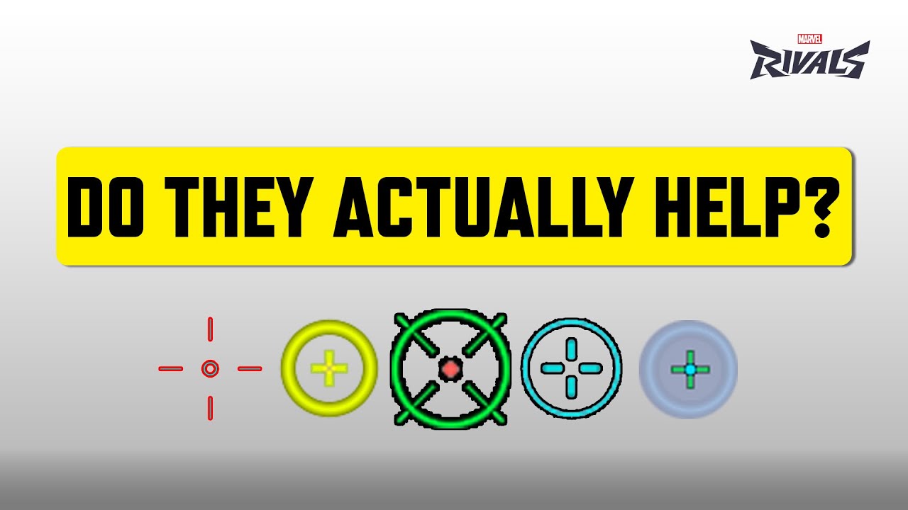 Do Marvel Rivals Crosshairs Make You Aim Better?