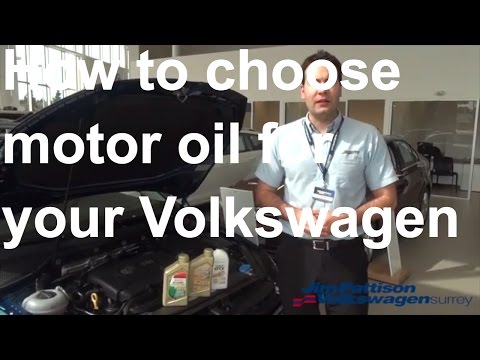 How to choose motor oil for your Volkswagen