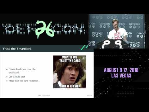 DEF CON 26 - Eric Sesterhenn - In Soviet Russia Smartcard Hacks You