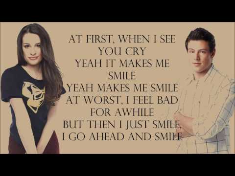 Glee 1x12 - Smile (Lily Allen) [with lyrics]