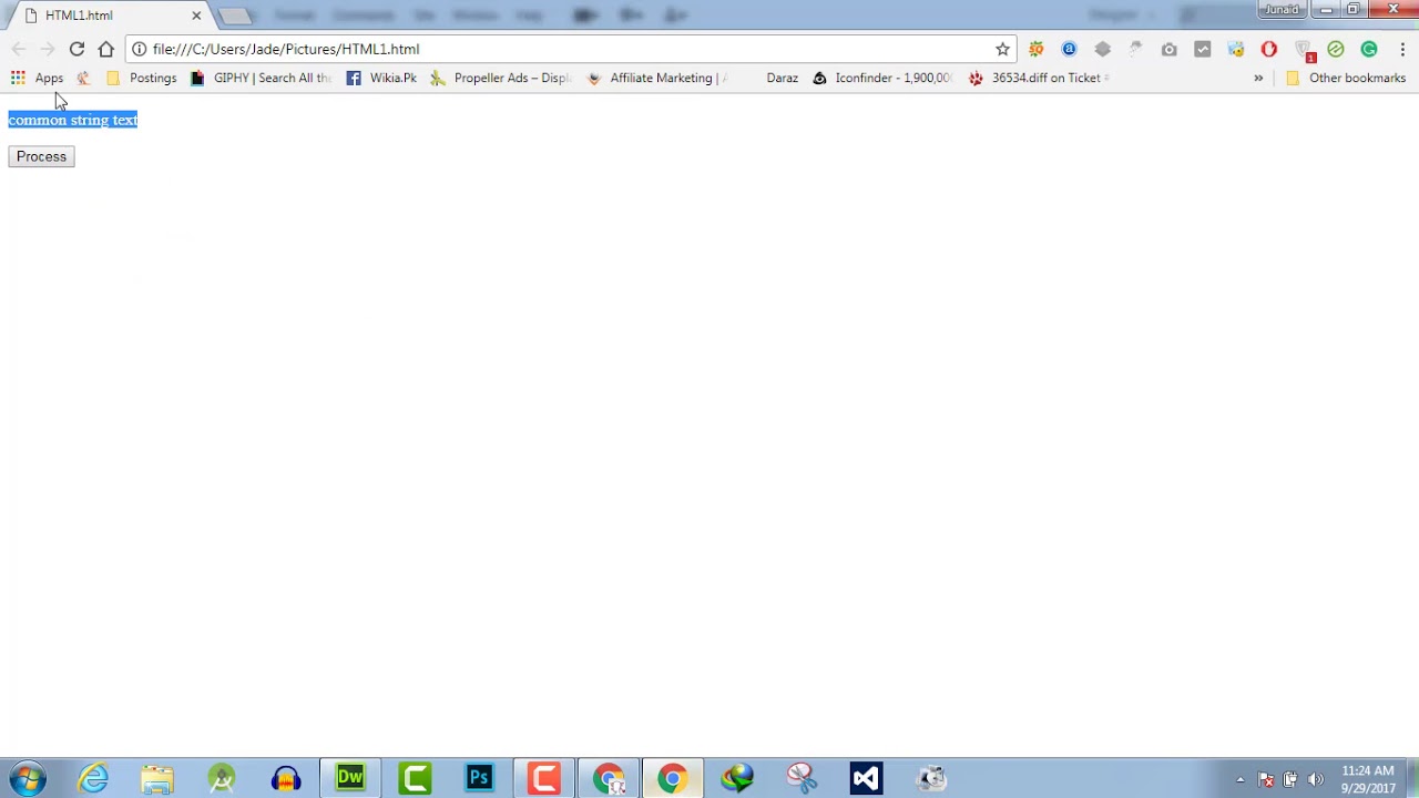16 - JavaScript Extracting String Parts With substring Method