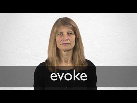 EVOKE 정의 및 의미 | Collins 영어 사전