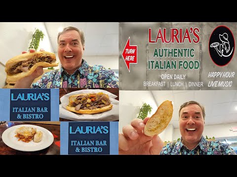 Beach Travel Guide: Italian Food Restaurant Review of Lauria’s Italian Bar & Bistro Orange Beach, AL