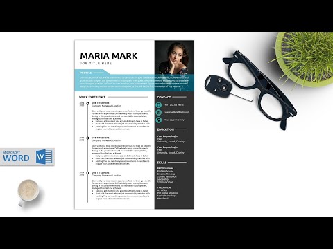 How to create job winning resume CV in 2021 | Free resume template download