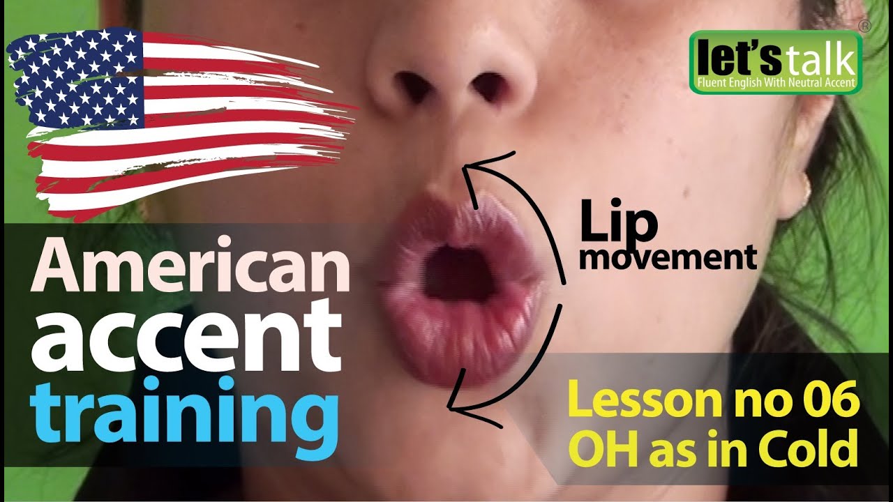 American Accent Training : Lesson 06  | Vowel sound OH | English lesson (  ESL )