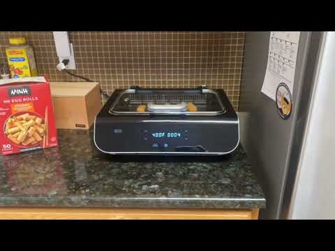 Gourmia Air Smokeless Grill, Griddle and Air Fryer Review.