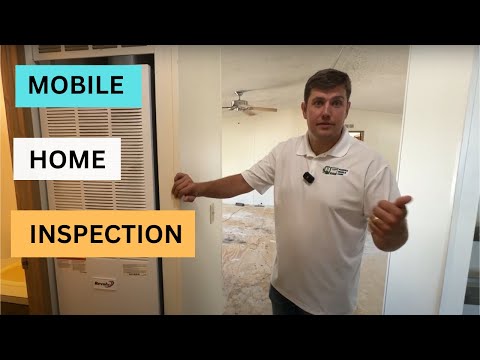 Mobile Home Inspection - How to inspect a used mobile home!