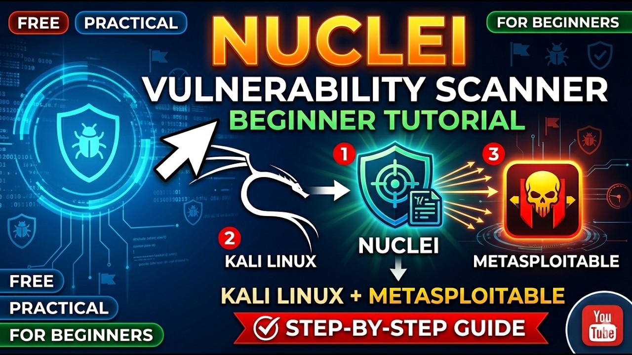 Nuclei Vulnerability Scanner Tutorial for Beginners Kali Linux + Metasploitable