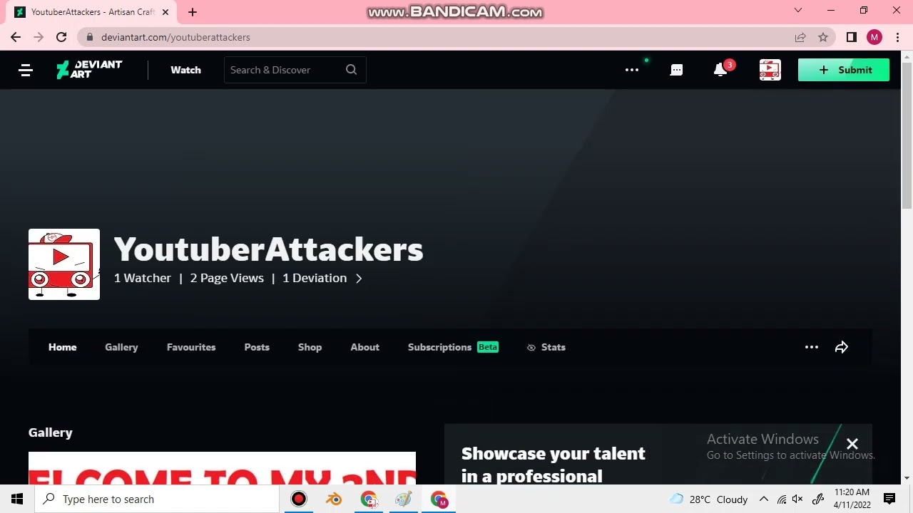My 2nd Deviantart Account!