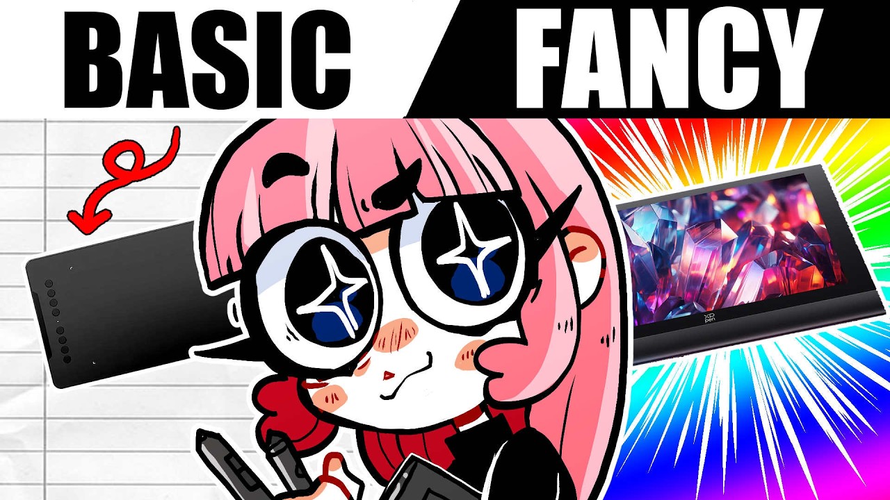 I TESTED THE SIMPLEST TO FANCIEST DRAWING TABLETS // feat xppen