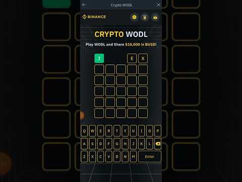 binance world 5 letter words | binance world answers today | #wodlanswers #binancewodl