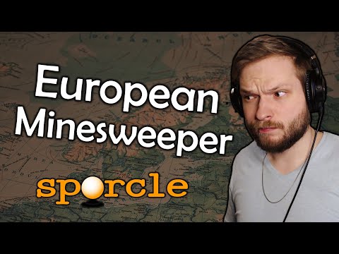 Playing European Minesweeper - Play Along Geography Quizzes in Sporcle