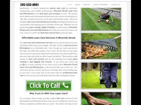 Mountain Brook Lawn Care and Maintenance in Birmingham Alabama