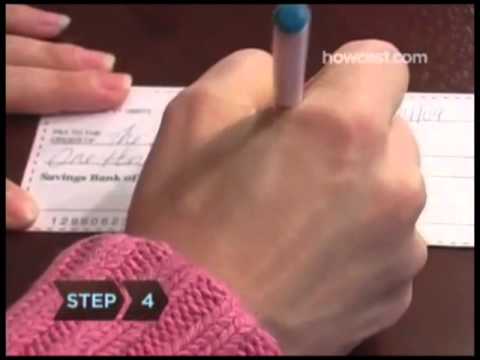 Check writing