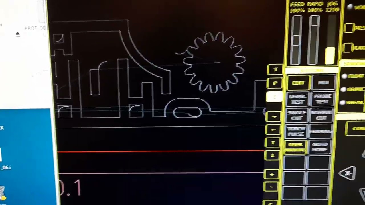 Explication of the error I have in LinuxCNC