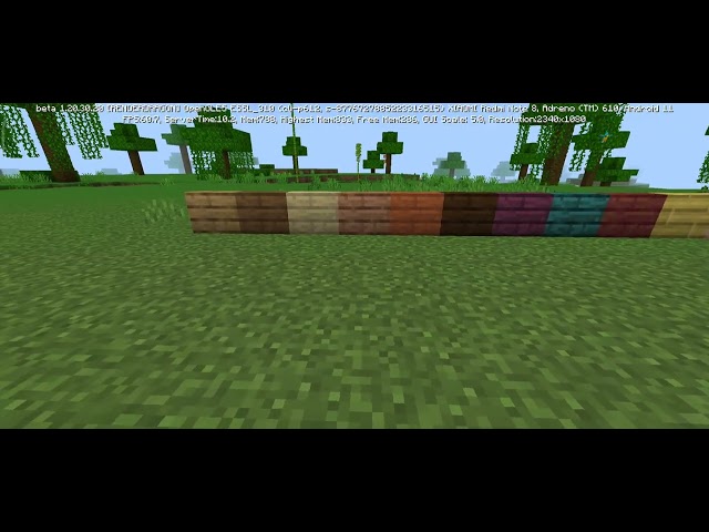 Wood Walls Minecraft Mod