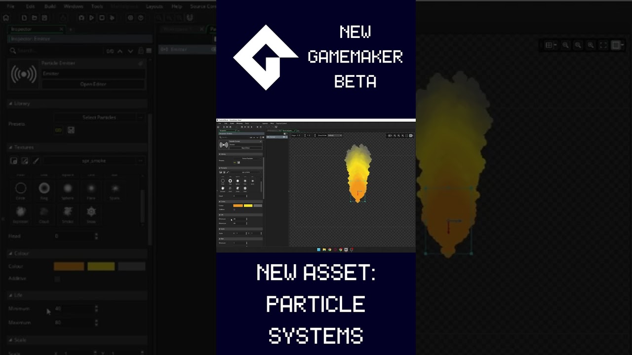 The Particle Editor is Here! | GameMaker