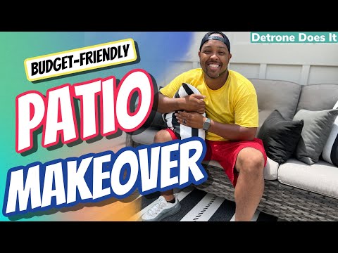 Patio Makeover | Budget-Friendly Patio Design Ideas!