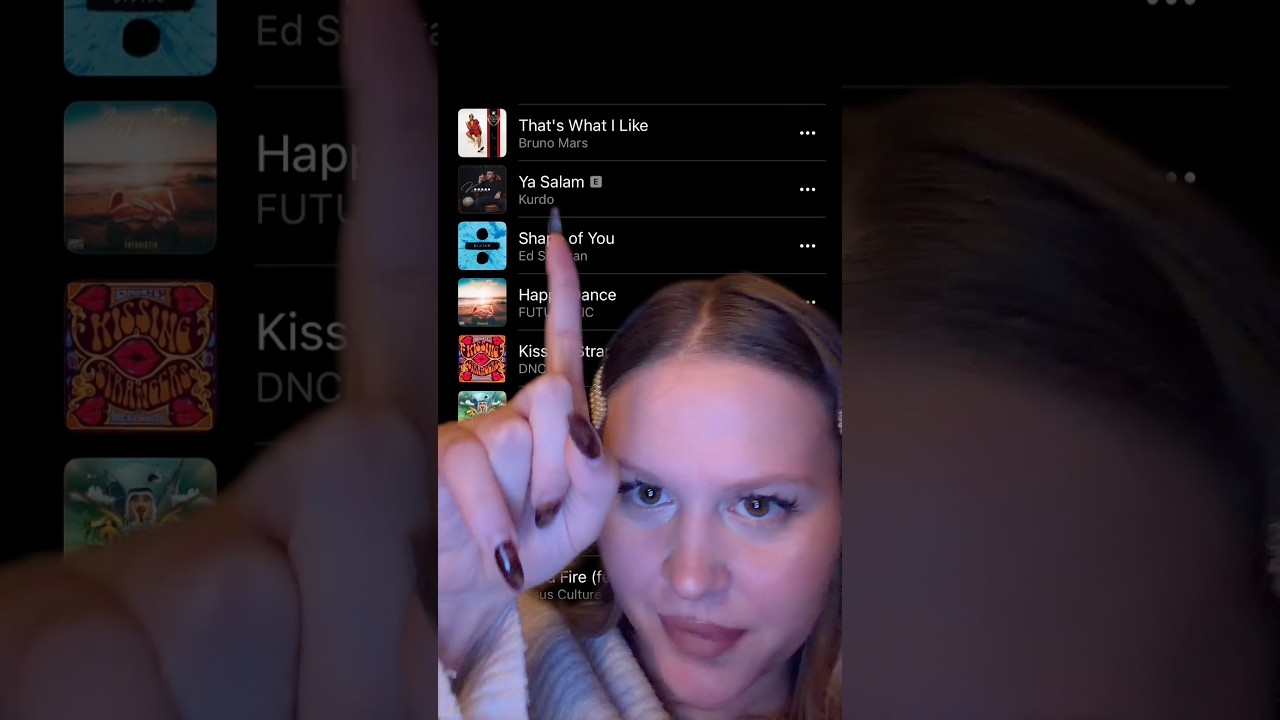my first added song on Apple Music