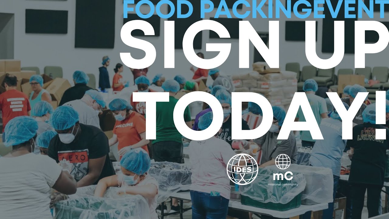 IDES Food Packing Event:  At A Glance