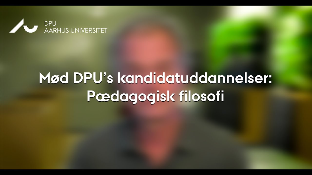 ÅBENT HUS Online på DPU 2026 - bliv klogere på dit studievalg