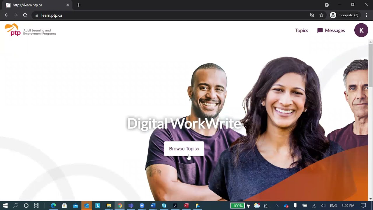 How to Use Digital WorkWrite   Student Orientation Tour