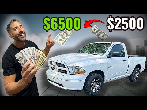 Flipping A Cheap Truck From Facebook Marketplace INSANE Profit!