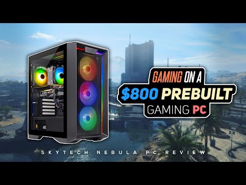 Best $800 Pre-Built Gaming PC Of 2023! - Skytech Nebula PC Review!
