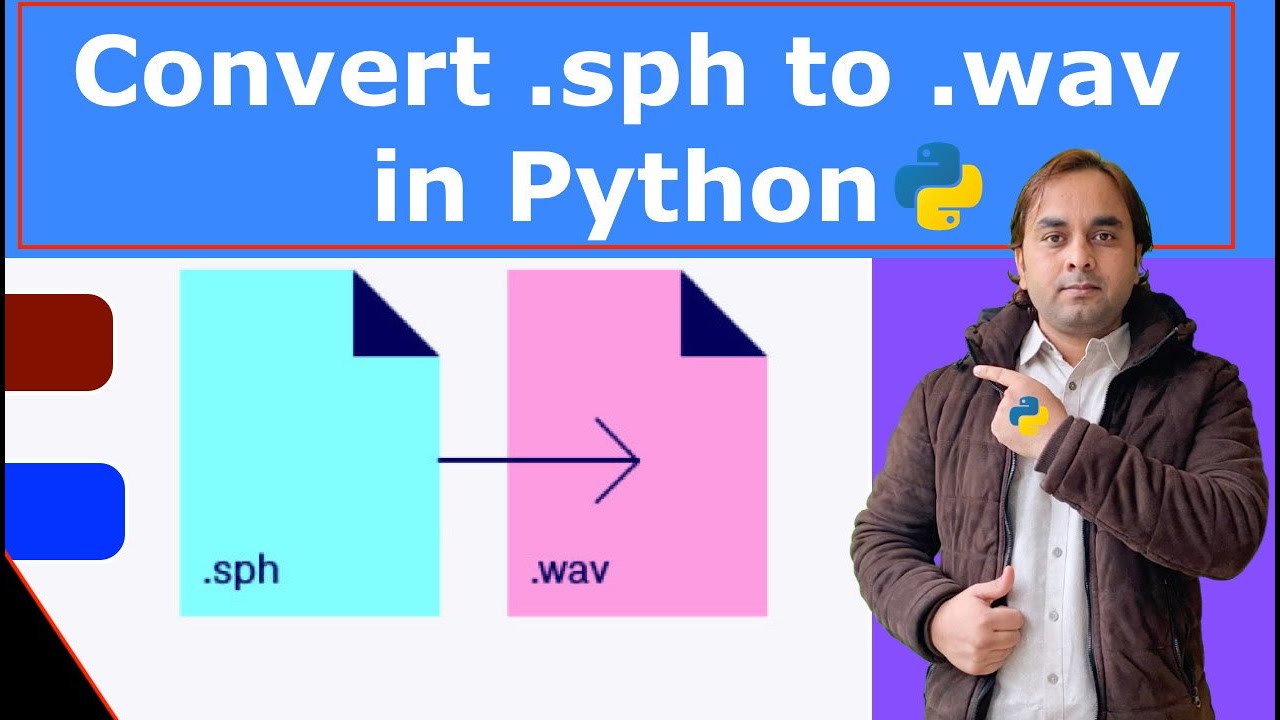 How to Convert .sph to .wav File in Python | Read .sph files in Python - audio