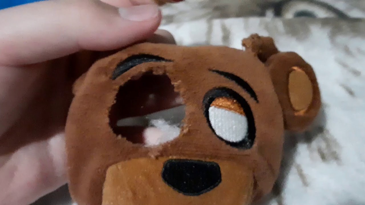 Plush Freddy Mask Tutorial Part 2