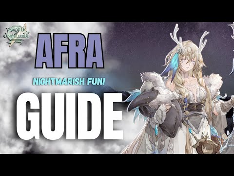 Nightmarish Fun! Afra Guide! Sword of Convallaria