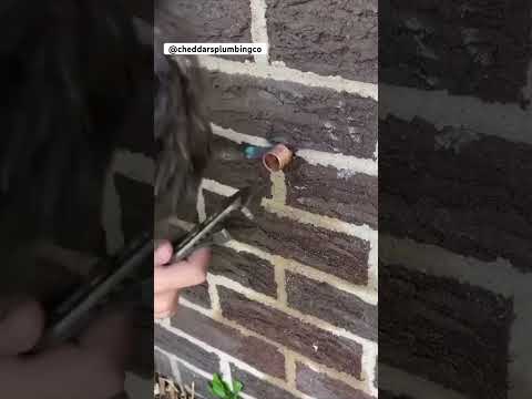 Outdoor Hose Faucet Replacement 🚰 #plumbing #skilledtrades #plumber #plumbinglife #webstone