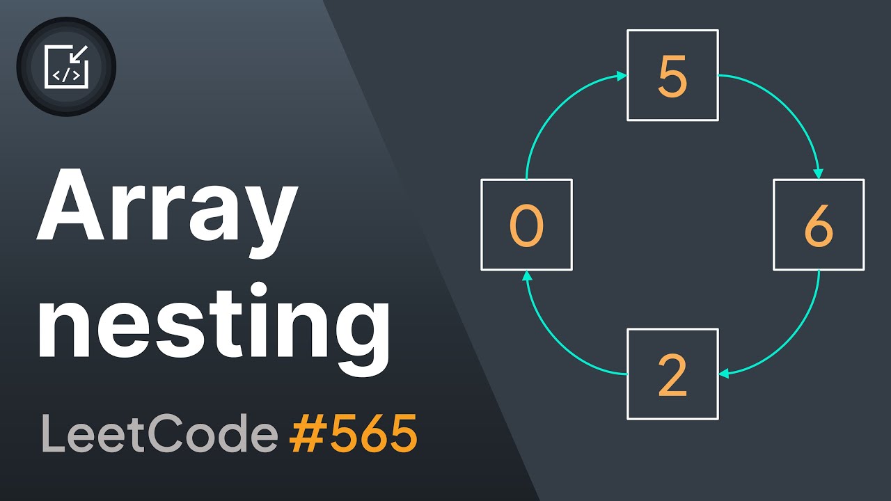Array nesting problem (LeetCode #565) - Inside code