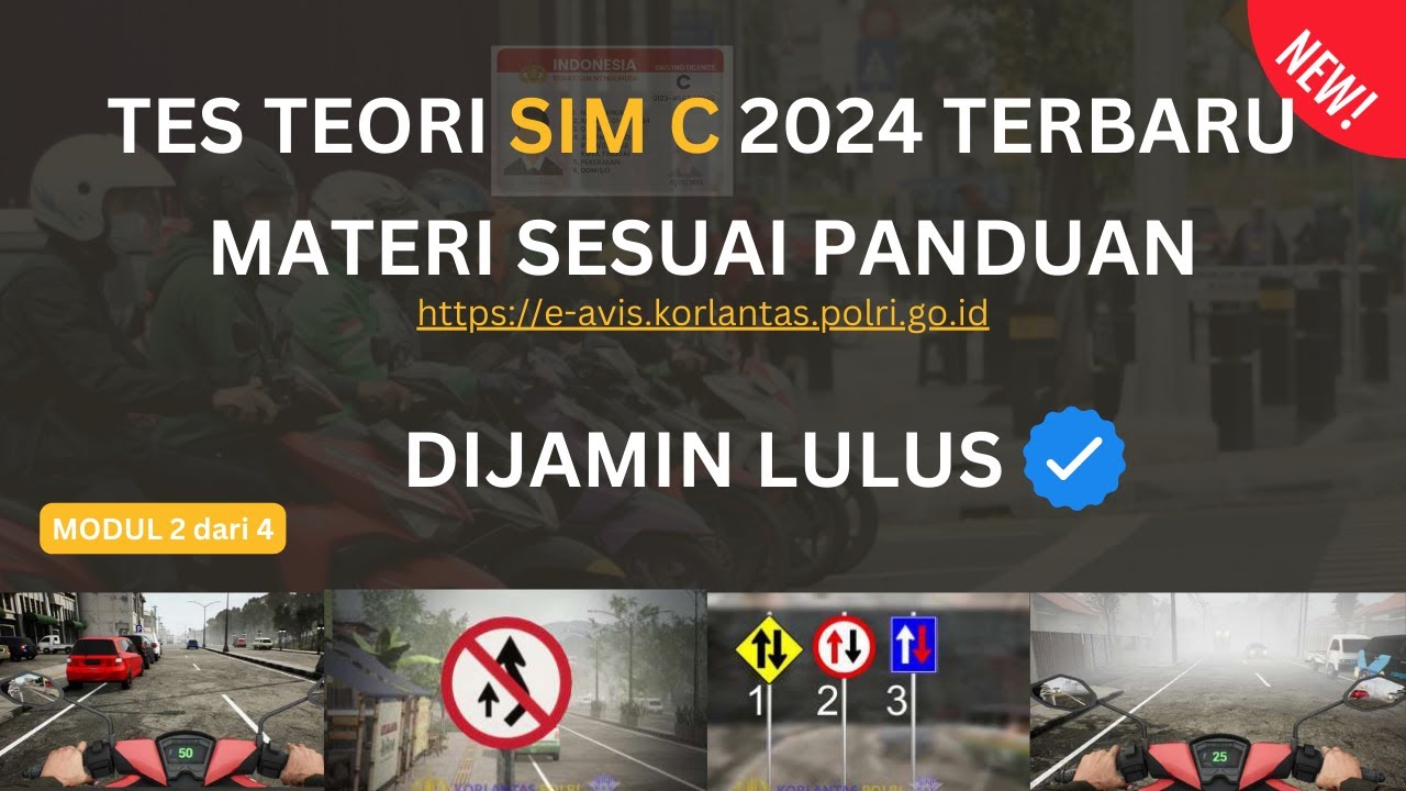 SOAL TES SIM C KOMPUTER 2024 - MODUL 2 ...