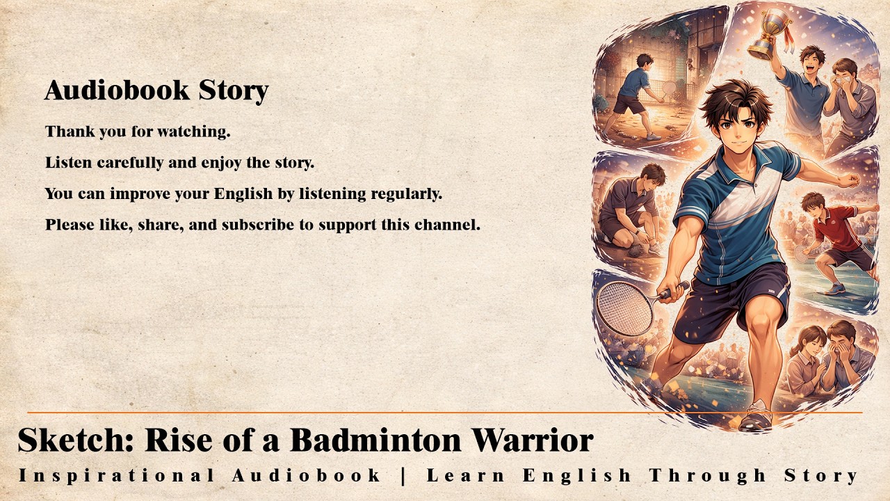 Sketch: Rise of a Badminton Warrior | Inspirational Sports Story in English | Never Give Up Dream