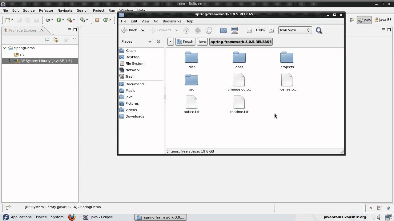 Spring Tutorial 02 - Setting Up