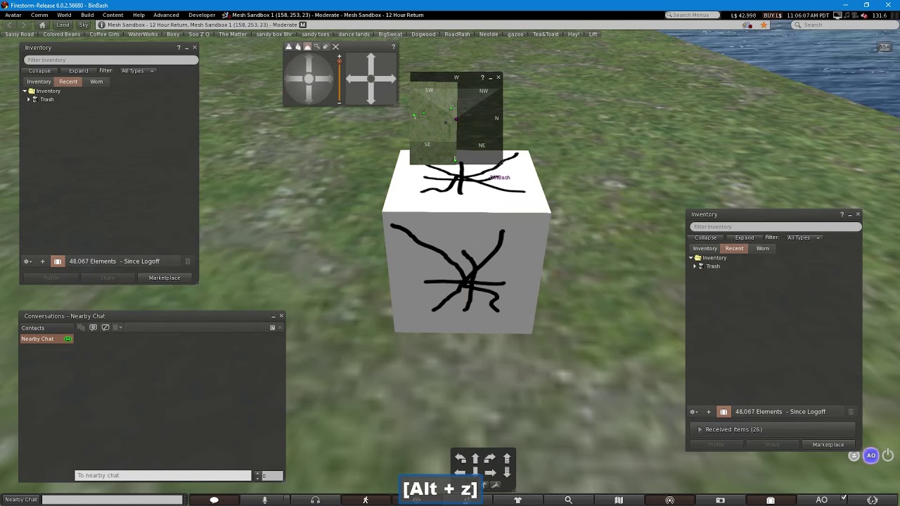 Save Money Testing By Using Local Textures In Second Life