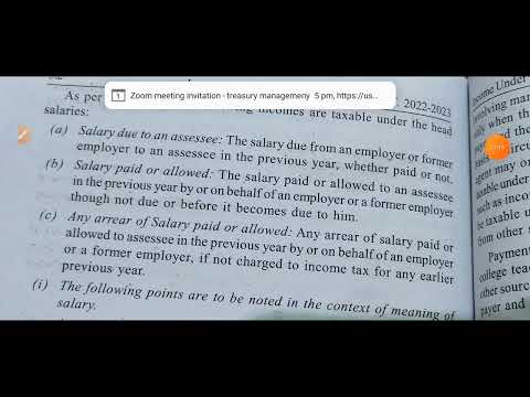 meaning of salary/chapter-5/ income tax- 1