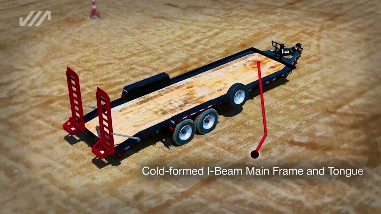 T-20D Drop Deck Trailer Walk Around