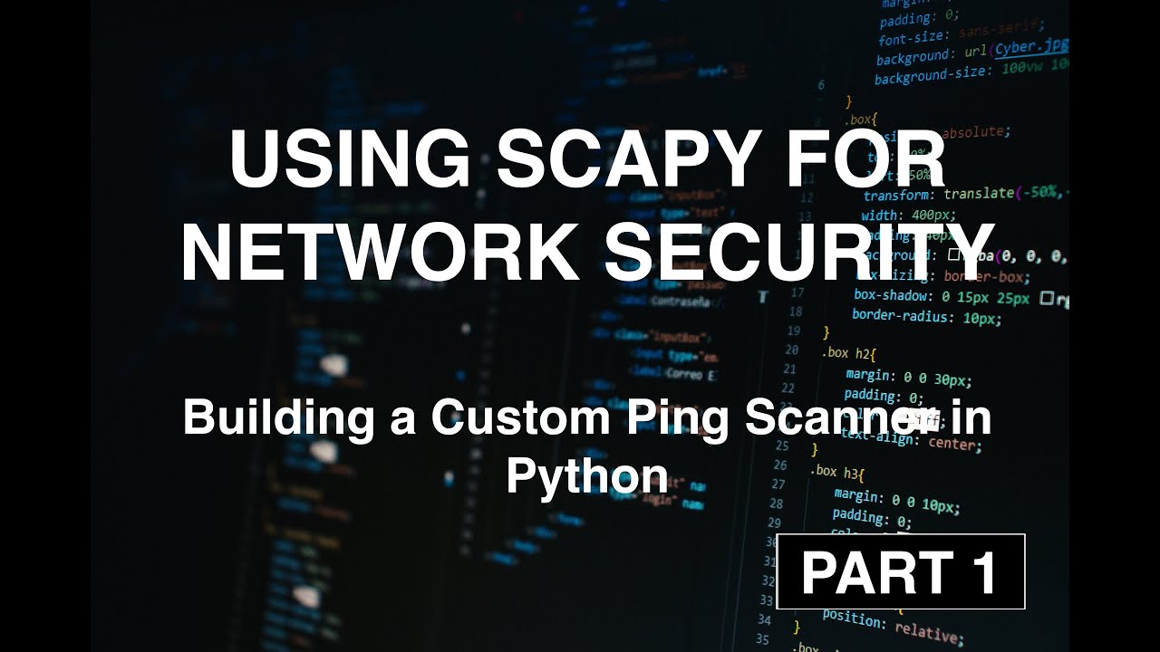 Building a Custom Ping Scanner in Python - Part 1