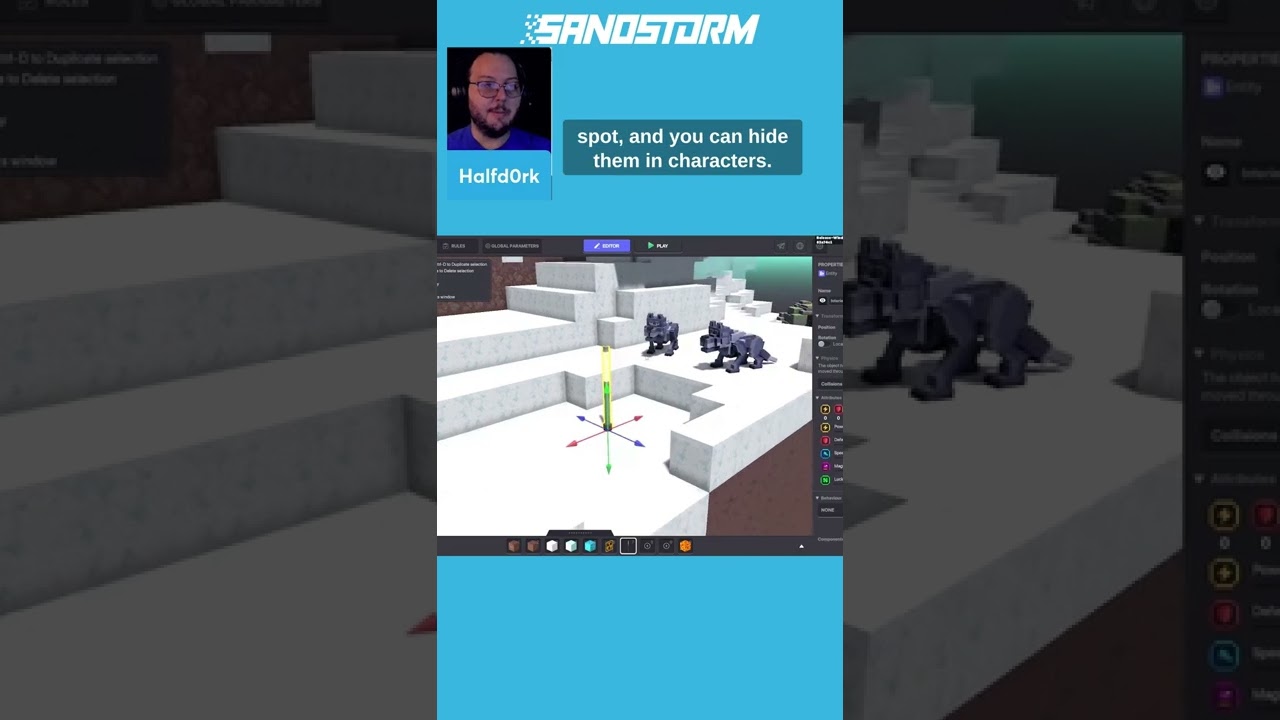 The Sandbox Game Maker: Placing Speaker Components / Behaviors In Objects