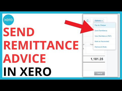 How to Send Remittance Advice in Xero [QUICK GUIDE]