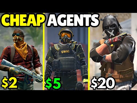 The BEST CHEAP AGENTS Under $20 in 2025 (BUDGET CS2 AGENT SKINS)