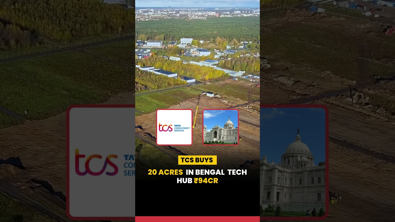 TCS buys 20 acres in Bengal tech hub 94 CR