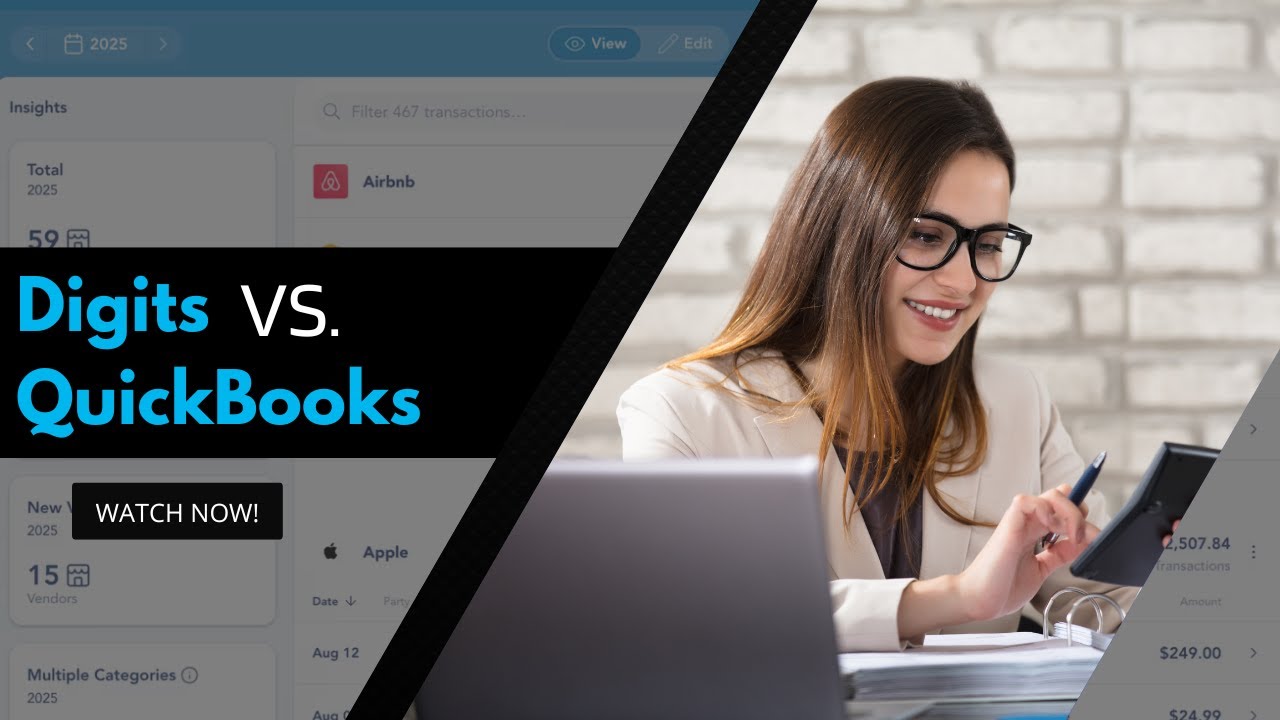 Digits vs QuickBooks: Which Accounting Software is Best for Your Business?