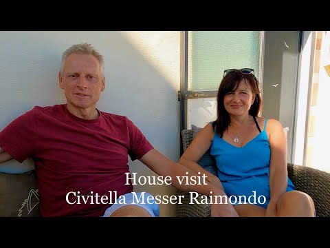 EX PAT LIFE IN ABRUZZO. Home visit to Civitella Messer Raimondo.