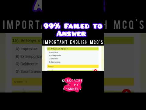 99% Failed to Answer #englishgrammar #englishpractice #english